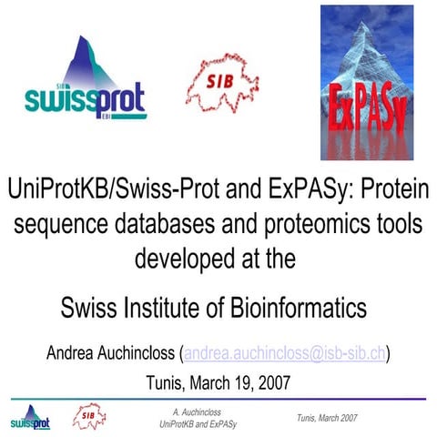 Swiss prot database | PPTX
