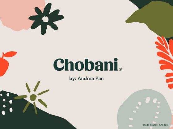 Chobani Marketing Plan | PPT