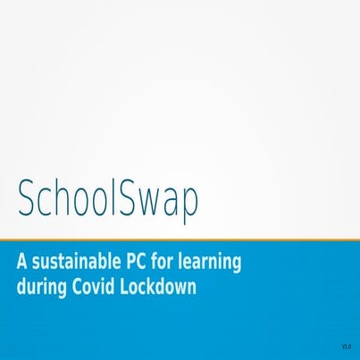 SFScon 21 - Andreas Christanell - SchoolSwap | PPT
