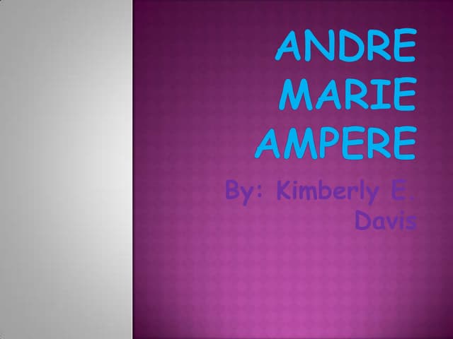 Hans Christian Oersted | PPT