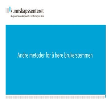 Deltakende observasjon | PPT