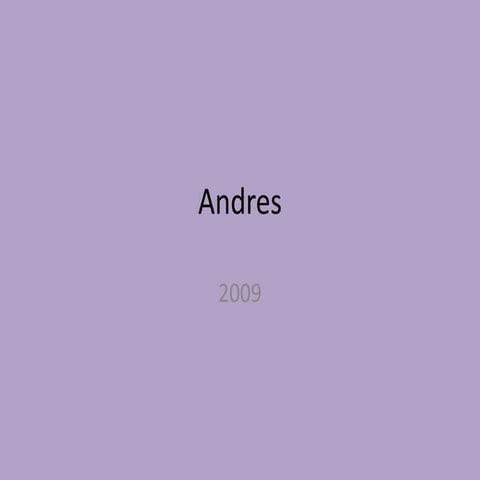 Andres | PPTX