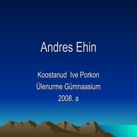 Andres Ehin.Ippt