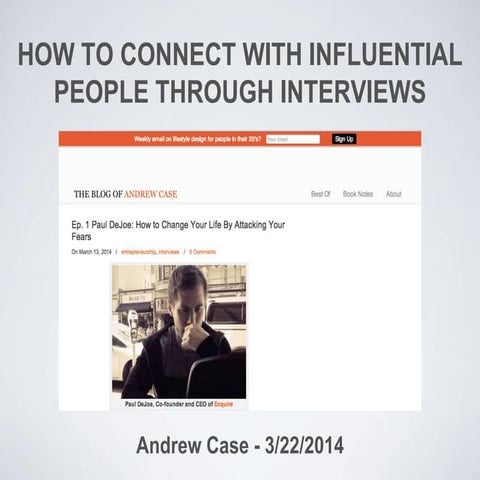 Andrew Case Anti-MBA - How to interview | PPT | Internet for Beginners ...