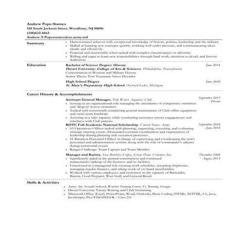 Job Resume | PDF