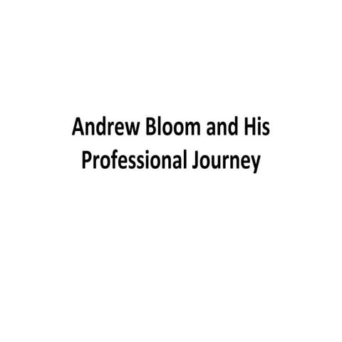 Andrew Bloom Lighthouse Partners | PPT