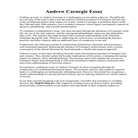 Andrew Carnegie Essay.pdf
