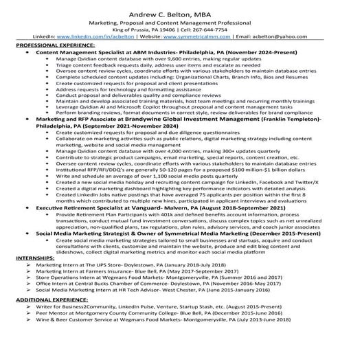 Andrew C. Belton, MBA Resume - July 2025 | DOCX