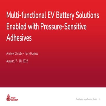 ROLE OF PSA TO ENABLE MULTI-FUNCTIONAL BATTERY SOLUTIONS | PPTX