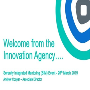 Andrew Cooper - Welcome and Introduction | PPTX