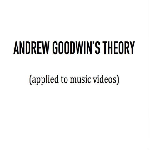Andrew Goodwin 2 | PPT