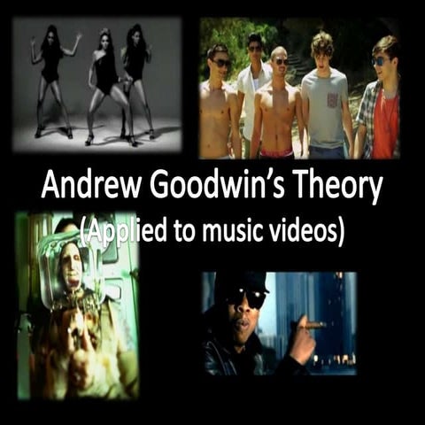 Andrew goodwin’s theory on music videos | PPTX