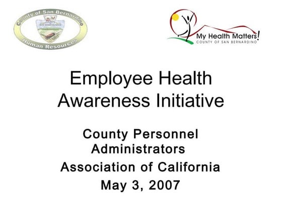 Health and Wellness Presentation | PPT