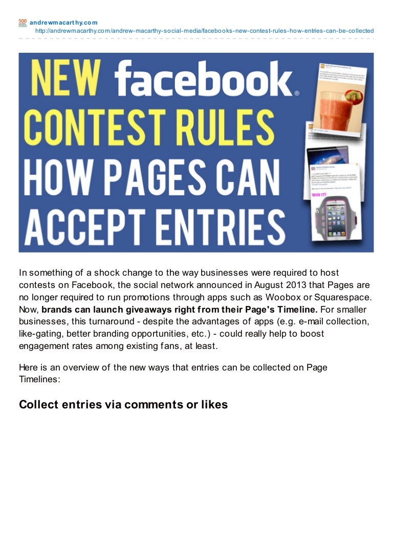 Facebook s NEW Contest Rules How Business Pages Can Collect Entries facebook-s-new-contest-rules-how-business-pages-can-collect-entries