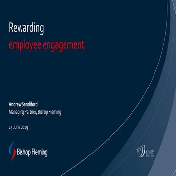 Andrew Sandiford, Bishop Fleming - Rewarding Employee Engagement | PPTX