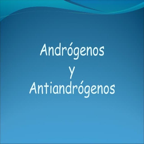 Andrógeno.. | PPT