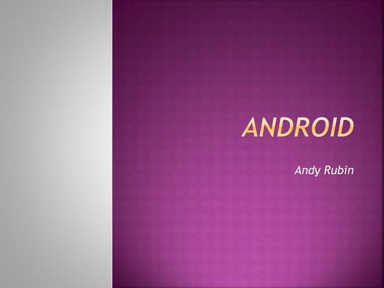 Android App Development Ppt Pptx Operating Systems Computer Software And Applications