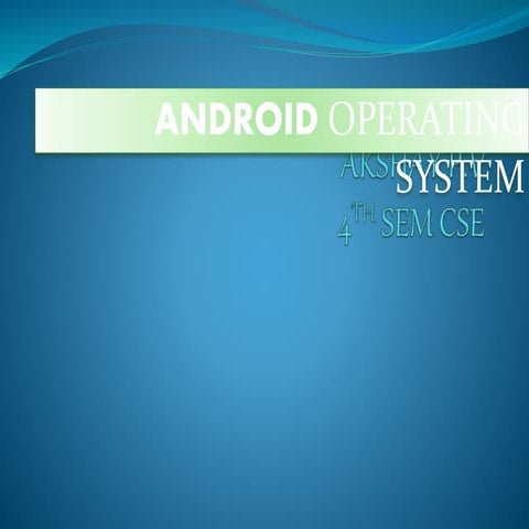 android | PPT