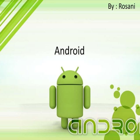 Sejarah Tentang android | PPTX