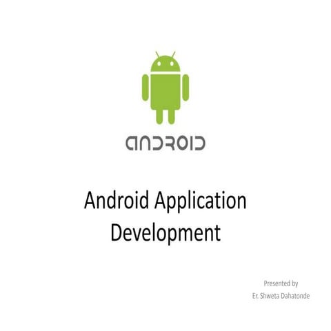 Android Basic | PPTX