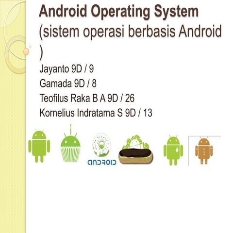 presentasi Android | PPTX