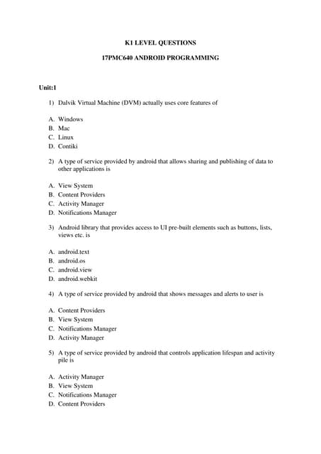 Open Source Software Important Questions | PDF