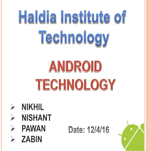 Android technology | PPT