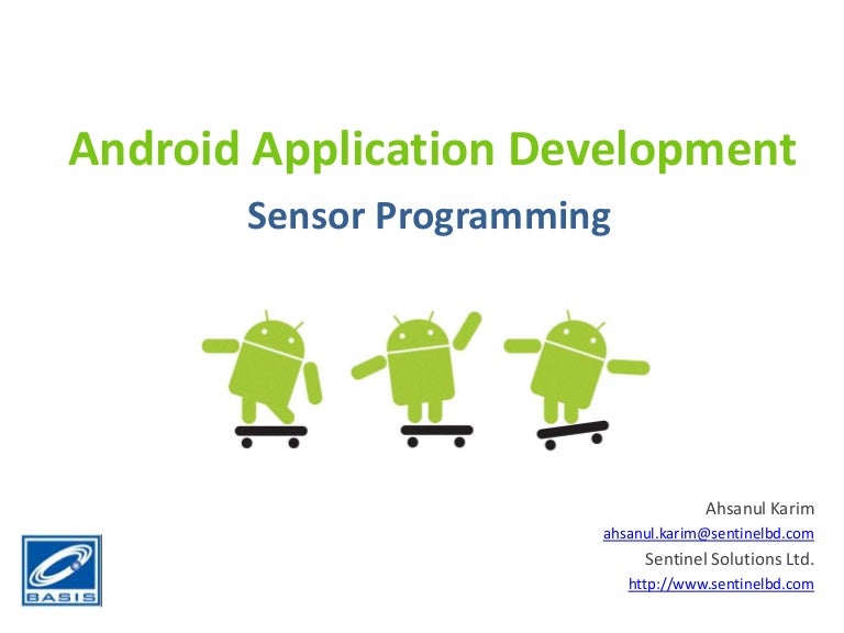 Android 1.8 sensor