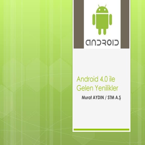 Android 4 | PPTX