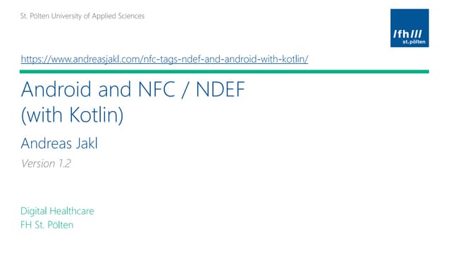 Android And Nfc Ndef With Kotlin Ppt 4953