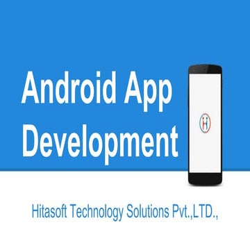 Android app development | PPT