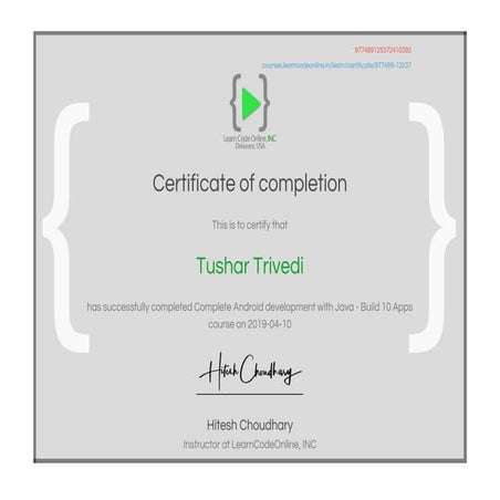 Android App Development | PPT