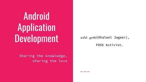 Continuous Integration For Androids Ppt
