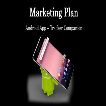 Android app marketing plan | PPT