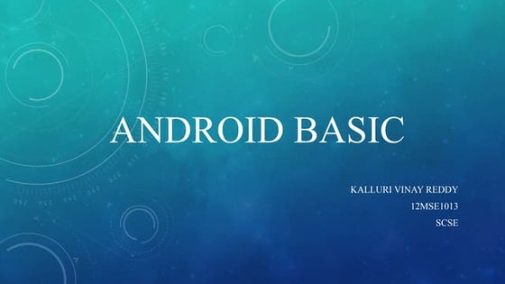 Mobile operating system | PPTX