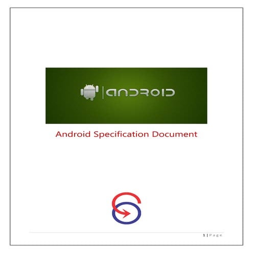 Android Work Proposal | PDF