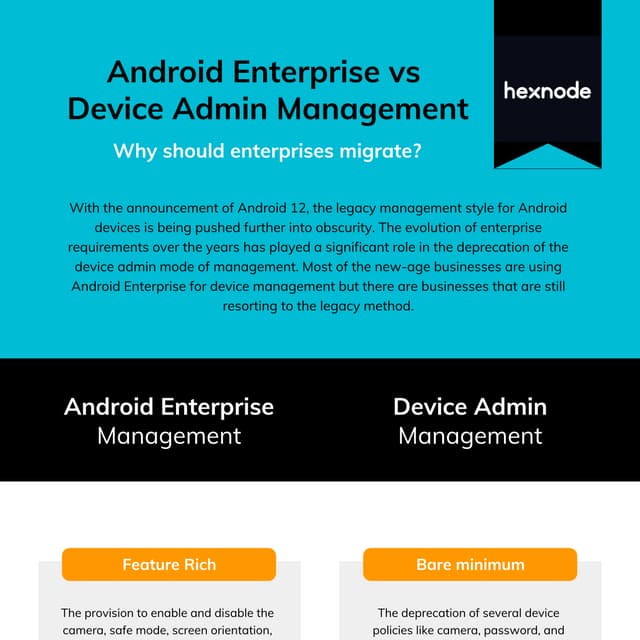 Android Enterprise Vs Device Admin Management Pdf