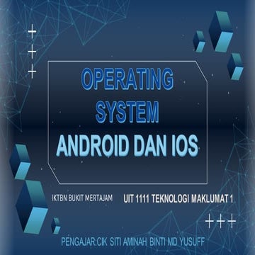 Android and ios difference, information about android and iOS | PPT