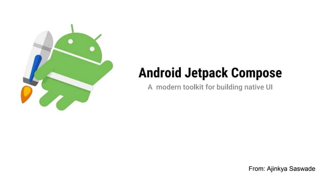 Android Jetpack Compose Declarative Ui Ppt