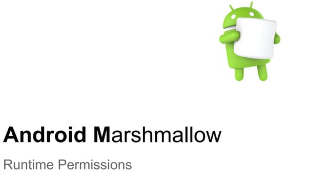 Android M Runtime Permissions Getting Ready For Marshmallow Ppt