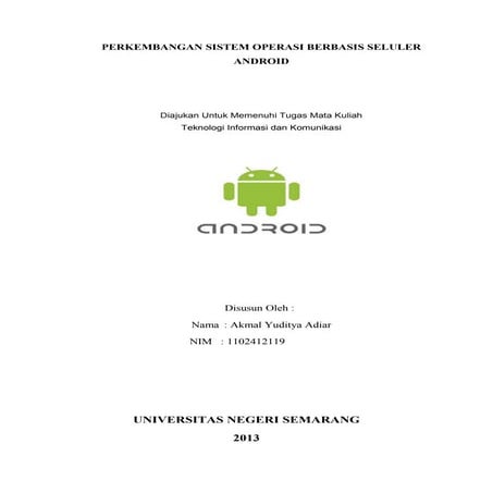 Android [makalah ku] | DOCX
