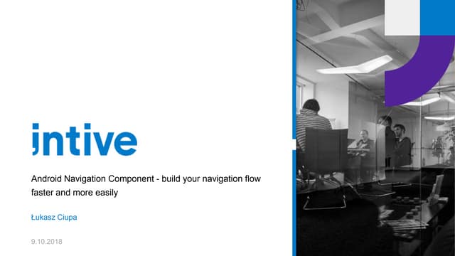Android Navigation Component Ppt