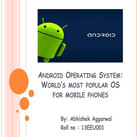 Android operating system + NFC | PPT