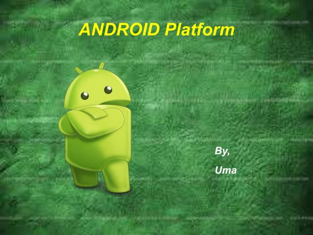 Android Architecture.pptx | Operating Systems | Computer Software and ...