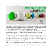 Android project ideas