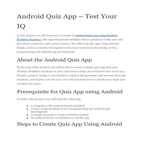 Android Quiz App – Test Your IQ.pdf