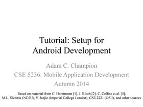 Android Workshop | PPT