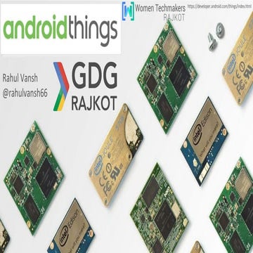 Android Things Getting Started Ppt