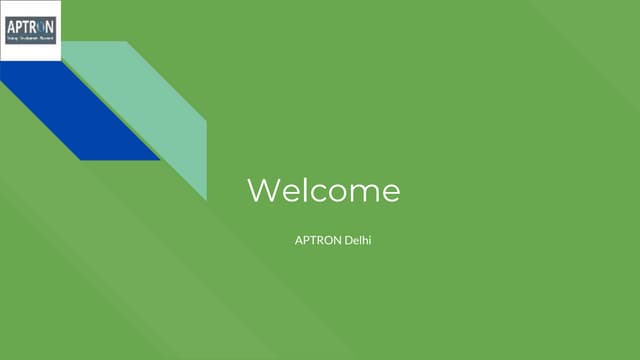 Android Training In Delhi Ppt