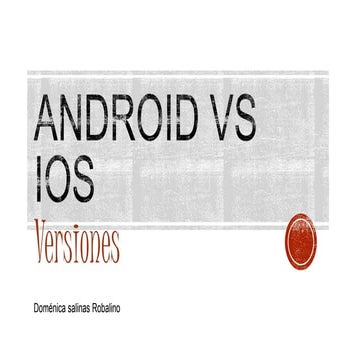 ios vs android presentation | PPTX